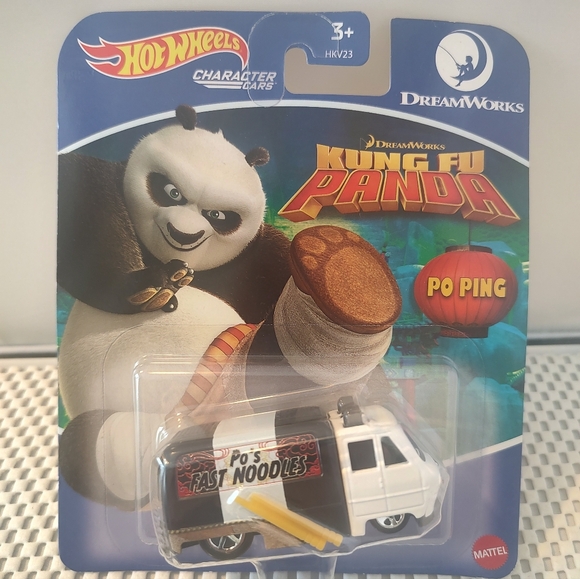Mattel | Toys | Hot Wheels Character Cars Kung Fu Panda Po Ping ...